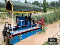 China Amphibious Reed Harvesting Excavator 6000mm 12kw Work Power 39kw Engine for Wetland for sale