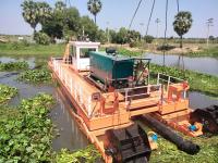 China Spiral Suction Head Cutter Suction Dredger 2000KG Capacity with Hydraulic System for sale