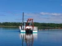 China KEDA 6inch Diesel Cutter Suction Dredger 500m3/h for River Sand Cleaning for sale