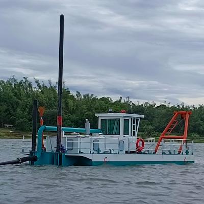 China KEDA 6inch 500m3/h Diesel Cutter Suction Dredger Sand Dredging Machine for River Lake for sale