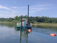 China KEDA 6inch 500m3/h Diesel Cutter Suction Dredger Sand Dredging Machine for River Lake for sale