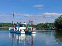 China KEDA 6inch 500m3/h Diesel Cutter Suction Dredger Sand Dredging Machine for River Lake for sale