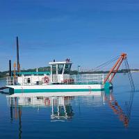 China KEDA 6inch 500m3/h Diesel Cutter Suction Dredger Sand Dredging Machine for River Lake for sale