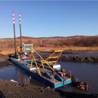 China Cutter Suction Dredger 450 m³/h Workload 5 m Dredging Depth for River Sand Mining for sale