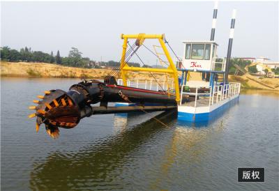China Cutter Suction Dredger 6inch 500m3h for River Sand Dragging Vessel for sale