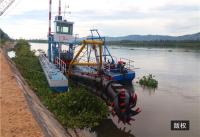 China Cutter Suction Dredger 6inch 500m3h for River Sand Dragging Vessel for sale