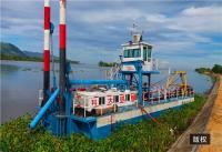 China Hydraulic Cutter Suction Dredger Sand Dredging Machine with Submerged Arc Welding for sale