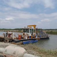 China 500m3/h Working Capacity Hydraulic Winch Sand Dredger with Customizable Cutter Suction Dredging for sale