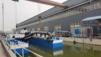 China Diesel Electric Jet Suction Dredger 200m3/h Customizable Low Noise Spacious Cabin for sale