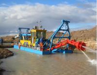 China Diesel Jet Suction River Dredging Machine with Long Distance Pump for sale