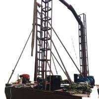 China Diesel Jet Suction River Dredging Machine with Long Distance Pump for sale