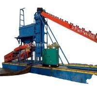 China Diesel Bucket Chain Gold Mining Dredger with 24m Dredging Depth 200cm Draught for sale