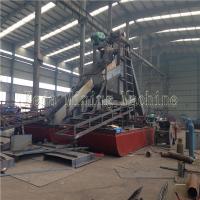 China Diesel Bucket Chain Gold Mining Dredger with 24m Dredging Depth 200cm Draught for sale