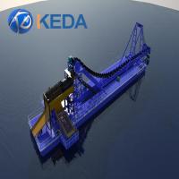 China 150 Tons/h Bucket Chain Dredger 10m Dredging Depth for Mining for sale