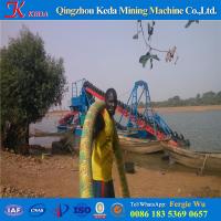 China 150 Tons/h Bucket Chain Dredger 10m Dredging Depth for Mining for sale