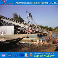 China 150 Tons/h Bucket Chain Dredger 10m Dredging Depth for Mining for sale