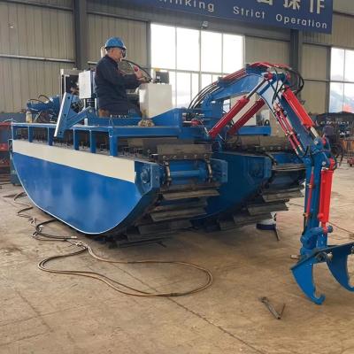 China Keda Amphibious Cutter Suction Dredger 6.5m Dredging Depth for Port River Lake Sea for sale