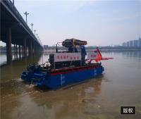 China Keda Multifunctional Amphibious Dredger Hydraulic Track Drive 6.5m Dredging Depth Marine Steel Construction for sale