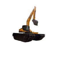 China Energy Mining Amphibious Excavator 150cm Draught 500m3/h Working Capacity for sale
