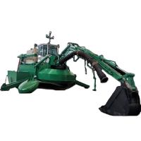 China Energy Mining Amphibious Excavator 150cm Draught 500m3/h Working Capacity for sale