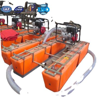 China Diesel Powered Mini Gold Dredger 3-5 Inch Cutter Suction with Screw Wheeled Sand Washer for sale