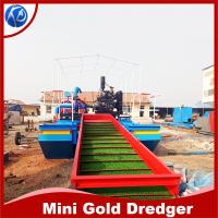 China Mini Portable Gold Dredger 20m Head 33m3/h Water Flow for Alluvial Mining for sale
