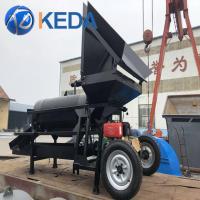 China Mini Portable Gold Trommel Wash Plant 1-30 tph Sand Gold Mining Equipment for sale