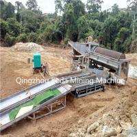 China Modular Gold Trommel Wash Plant 10-30tph High Recovery 95% for Gold Mining for sale