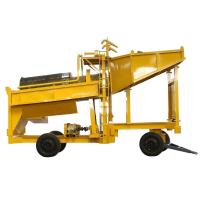 China Gold Trommel Wash Plant 5-30 tph Alluvial Gold Washing Machine Steel Construction for sale