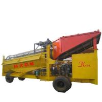 China Gold Trommel Wash Plant 5-30 tph Alluvial Gold Washing Machine Steel Construction for sale