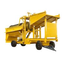 China Gold Trommel Wash Plant 5-30 tph Alluvial Gold Washing Machine Steel Construction for sale