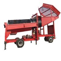 China Gold Trommel Wash Plant 5-30 tph Alluvial Gold Washing Machine Steel Construction for sale