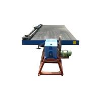 China 6-S Gold Mining Shaking Table 7.6m2 Gravity Separator 1.1kw for Fine Mineral Recovery for sale