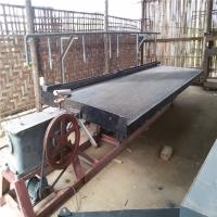 China 6-S Gold Mining Shaking Table 7.6m2 Gravity Separator 1.1kw for Fine Mineral Recovery for sale
