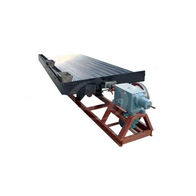 China High Concentration Ratio Gold Shaking Table for Gold Processing Plant for sale