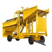 China 200 TPH Gold Trommel Wash Plant 95% Recovery 220V/380V for Mining for sale