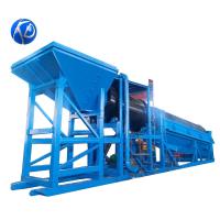 China Alluvial Gold Wash Plant 20-300 T/H Trommel Screen 2-500 Mesh with Water Washing System for sale