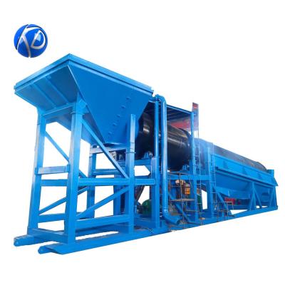 China Alluvial Gold Wash Plant 20-300 T/H Trommel Screen 2-500 Mesh with Water Washing System for sale