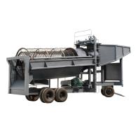 China 90% Recovery Rate Gold Wash Plant with Circular Type Trommel Screen for sale