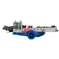 China Self-Propelled Amphibious Aquatic Weed Harvester 1000-5000m² Working Capacity for Water Hyacinth Removal for sale