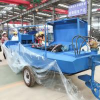 China Diesel Aquatic Weed Harvester 10m Dredging Depth 4000m2h Cutting Area 39kw Power for Waterway Maintenance for sale