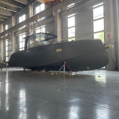 China 8.5m Aluminum Yacht 1076 lbs Load Capacity 300L Fuel Tank Fishing Boat for sale