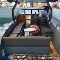 China 8.5m Aluminum Yacht 1076 lbs Load Capacity 300L Fuel Tank Fishing Boat for sale