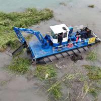 China Self-Propulsion Cutter Suction Amphibious Dredger 1500m Discharge for Wetland Excavation for sale
