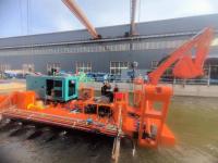 China Self-Propulsion Cutter Suction Amphibious Dredger 1500m Discharge for Wetland Excavation for sale
