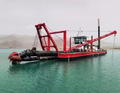 China River Dredging Cutter Suction Dredger 24 Inch with Deep Sea Machine Sand Pump for sale