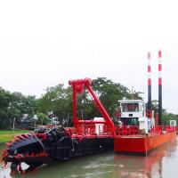 China Cutter Sand Suction Dredger Customized 130Kw 14 Inch for River Dredging for sale