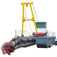 China 8 Inch Hydraulic River Sand Dredger CSD200 Small Cutter Suction Dredging with Pump Engine for sale