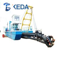 China 8 Inch Hydraulic River Sand Dredger CSD200 Small Cutter Suction Dredging with Pump Engine for sale