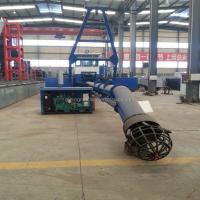 China Diesel Cutter Suction Dredger 500m3/h Capacity 12m Dredging Depth 65000kg for sale
